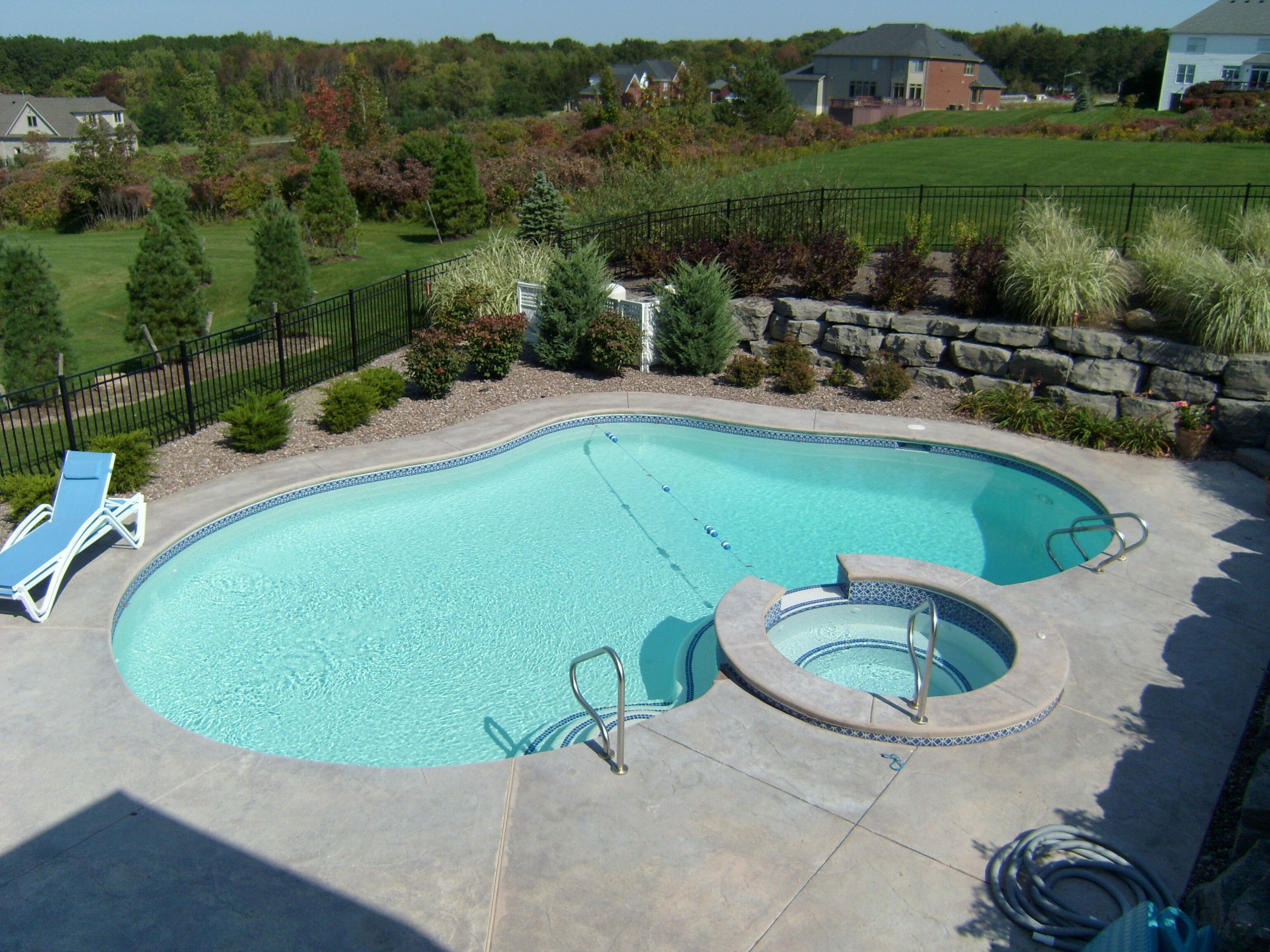 inground pool-spa-patio – Glamour Pools
